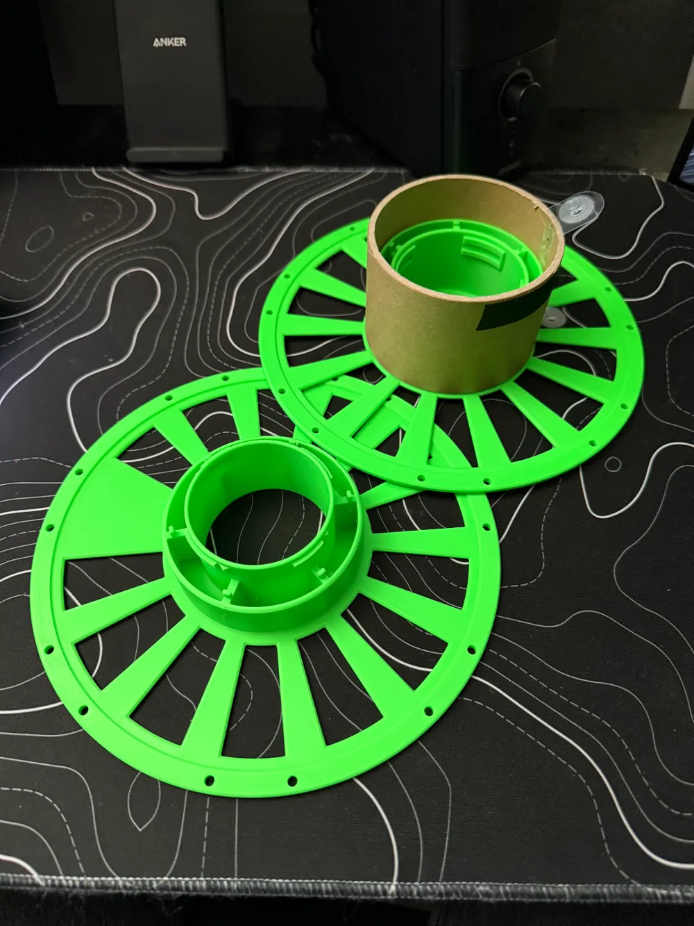 Easy View Reusable Spool for Bambu Refills w/Label by Andrew MakerWorld ...