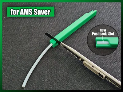 Filament guide for AMS saver PTFE Tube Cutter by AU3D - MakerWorld