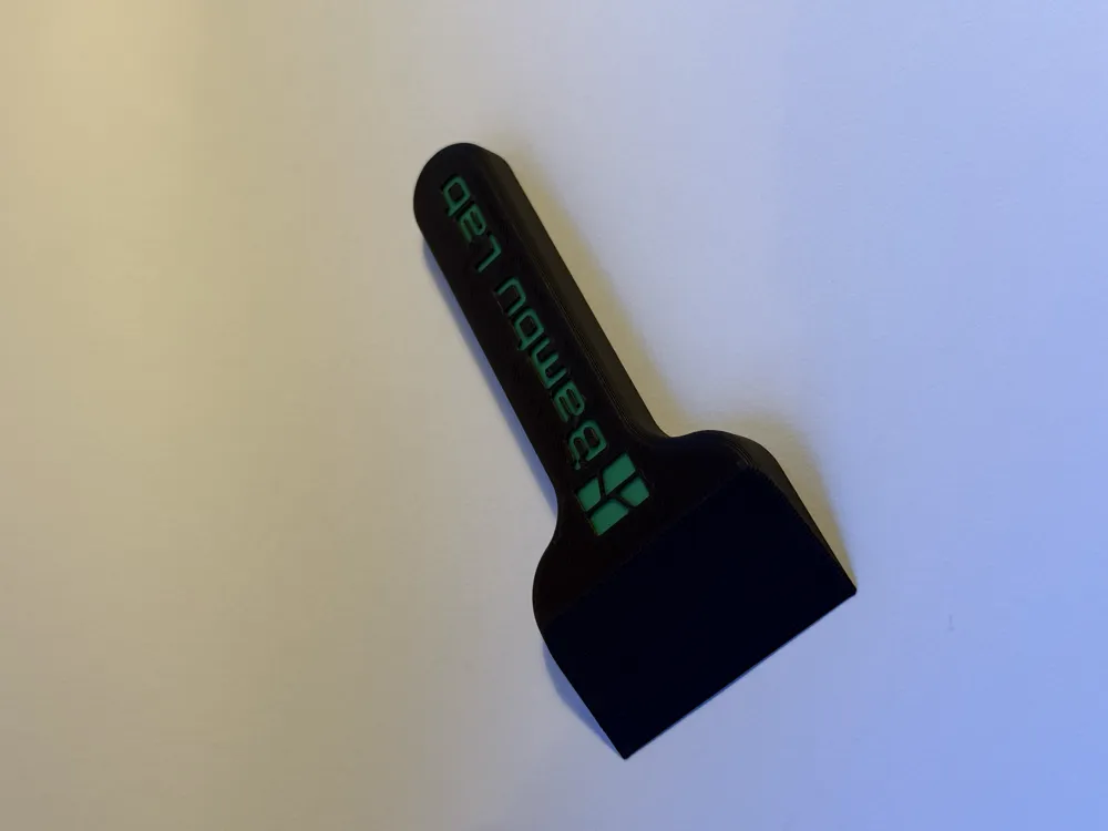 Bambu Lab bed scraper and P1S / X1C door handle by Schrøder MakerWorld ...