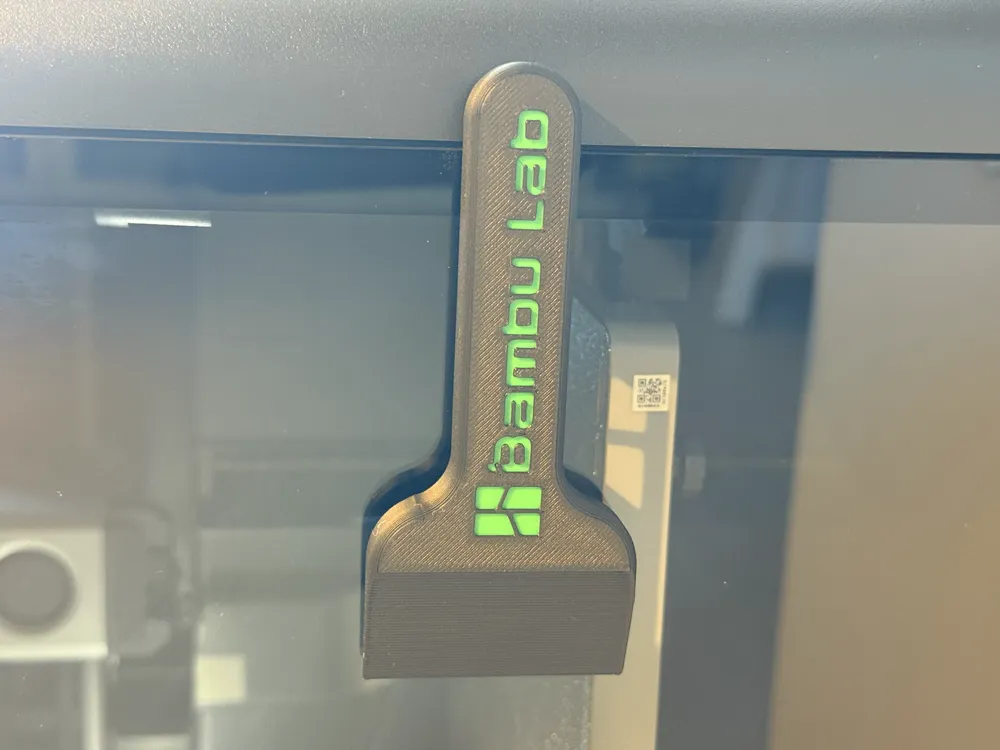 Bambu Lab bed scraper and P1S / X1C door handle by Schrøder MakerWorld ...