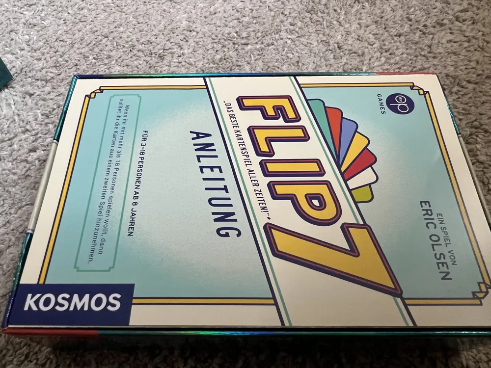 Flip 7 Insert - fits sleeved cards, no lid lift - Free 3D Print Model ...