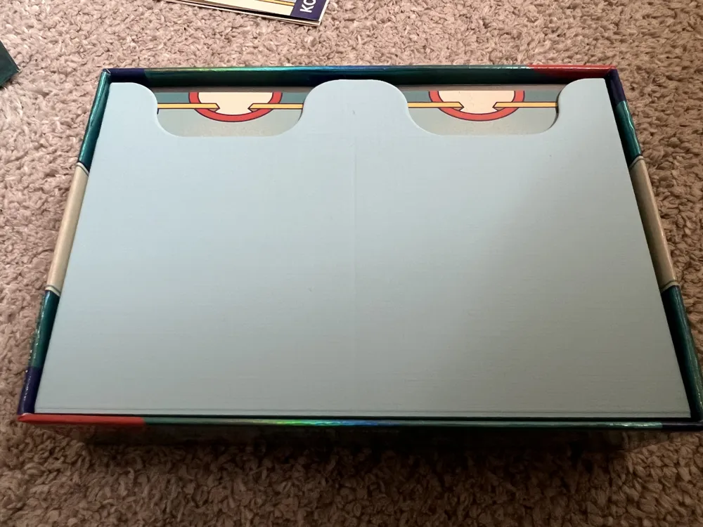 Flip 7 Insert - fits sleeved cards, no lid lift - Free 3D Print Model ...