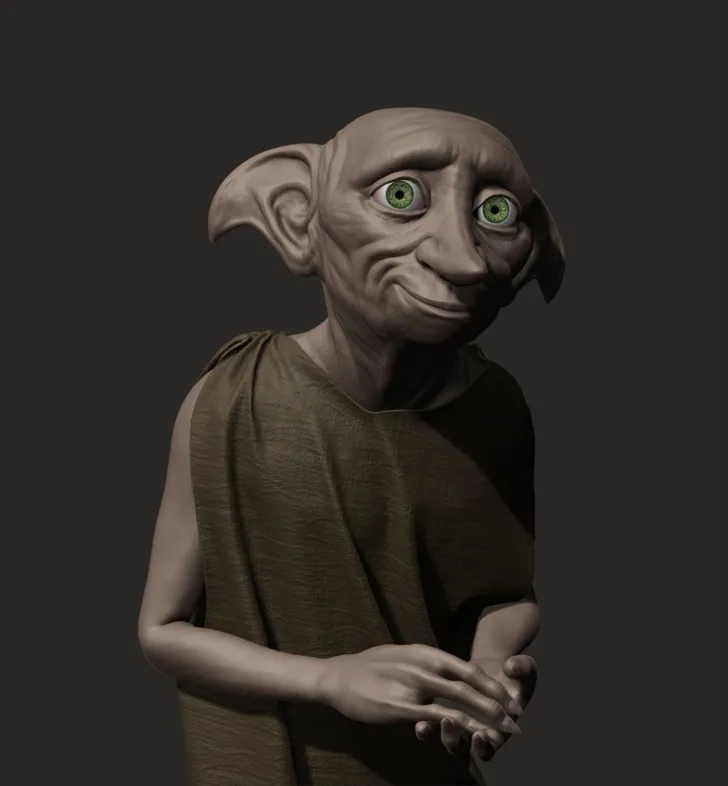 life size house elf - Free 3D Print Model - MakerWorld