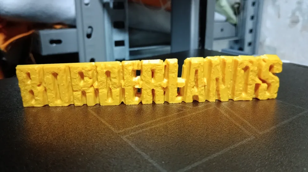Borderlands Logo by sisifo1965 - MakerWorld