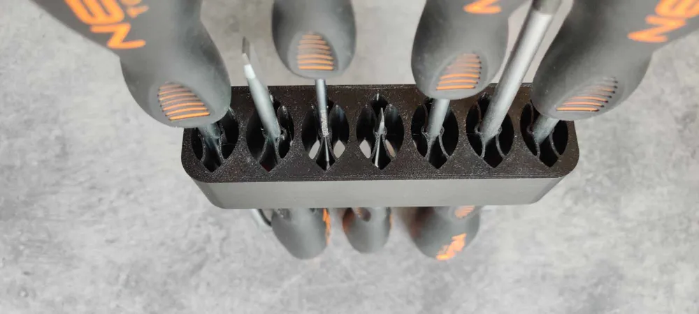 Universal screwdriver holder by splawik93 - MakerWorld