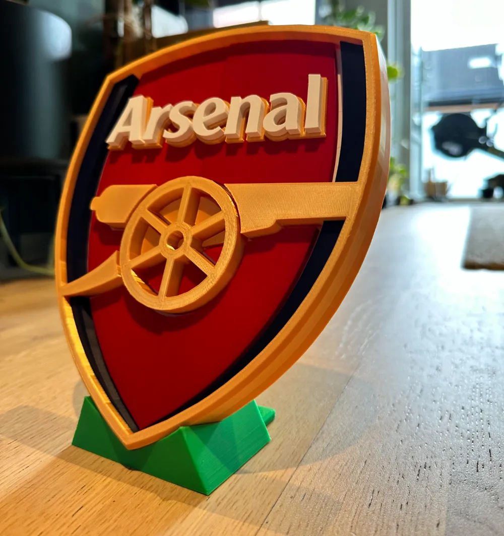 Foot for Arsenal crest Remixed by Calimariae - MakerWorld