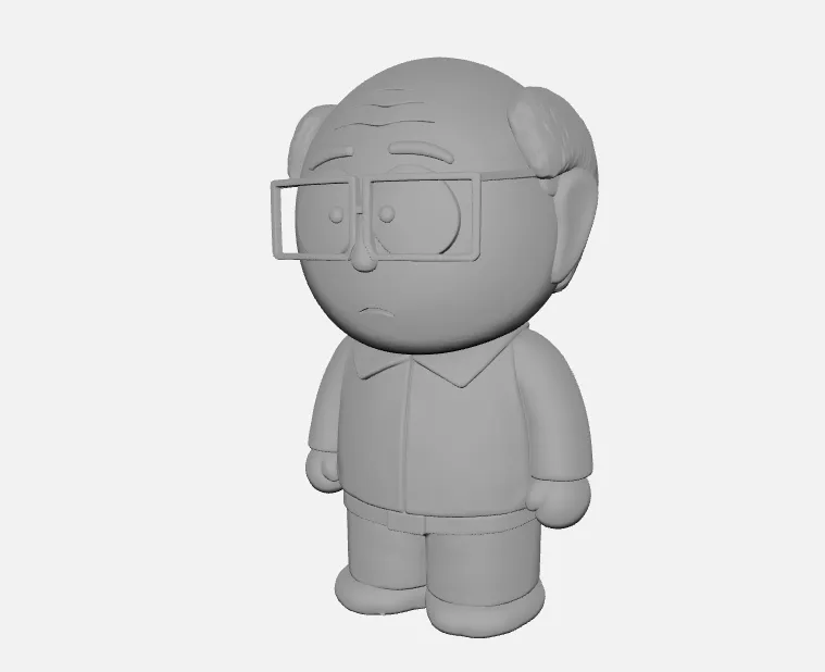 Mr. Garrison from Southpark - Free 3D Print Model - MakerWorld