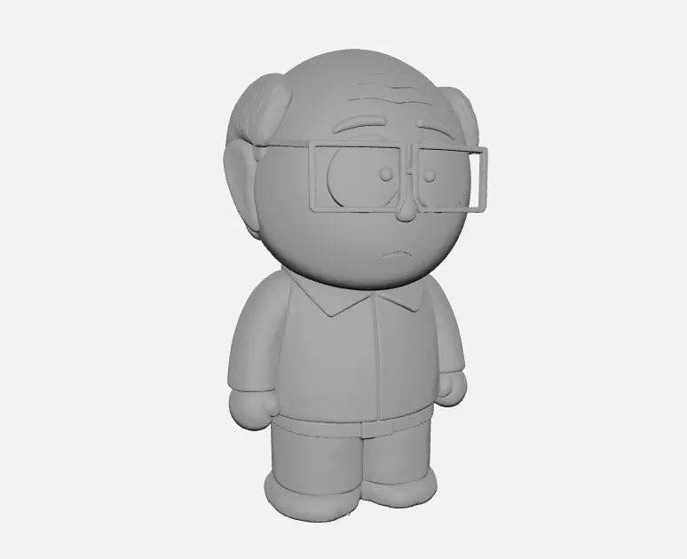 Mr. Garrison from Southpark - Free 3D Print Model - MakerWorld