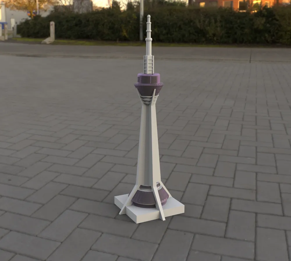 339 TV Tower - Chengdu, China by 涵（Han） - MakerWorld