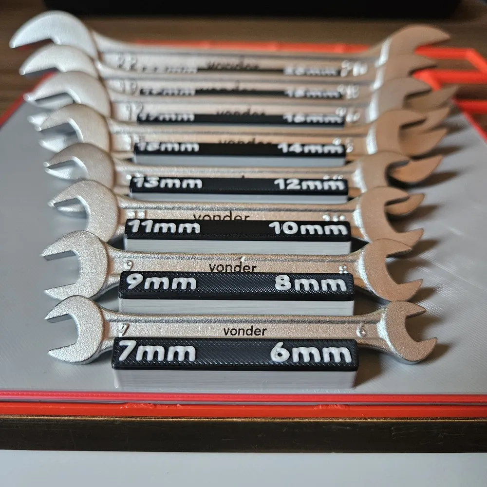 Gridfinity Open-End Wrench - Free 3D Print Model - MakerWorld
