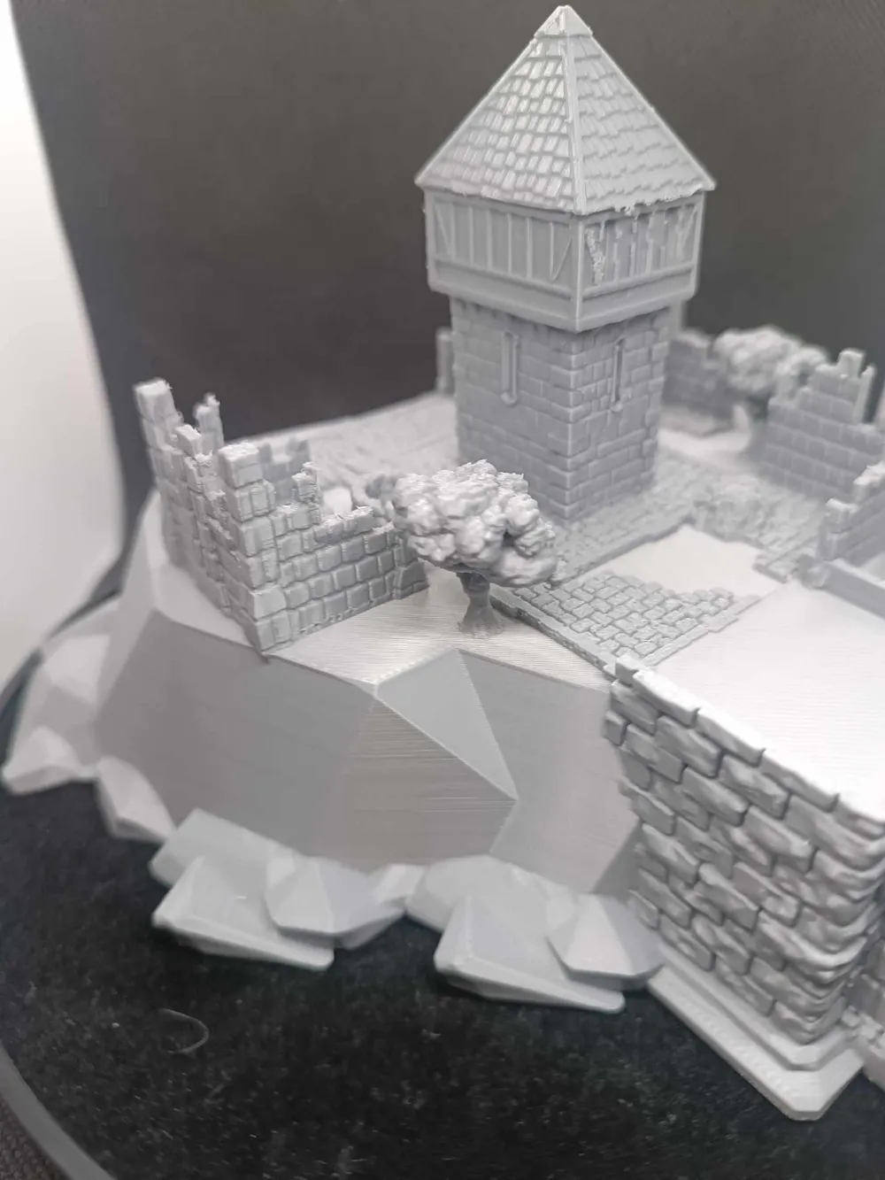 DnD Terrain Abandoned Castle by drakeforge3d MakerWorld: Download Free 3D Models