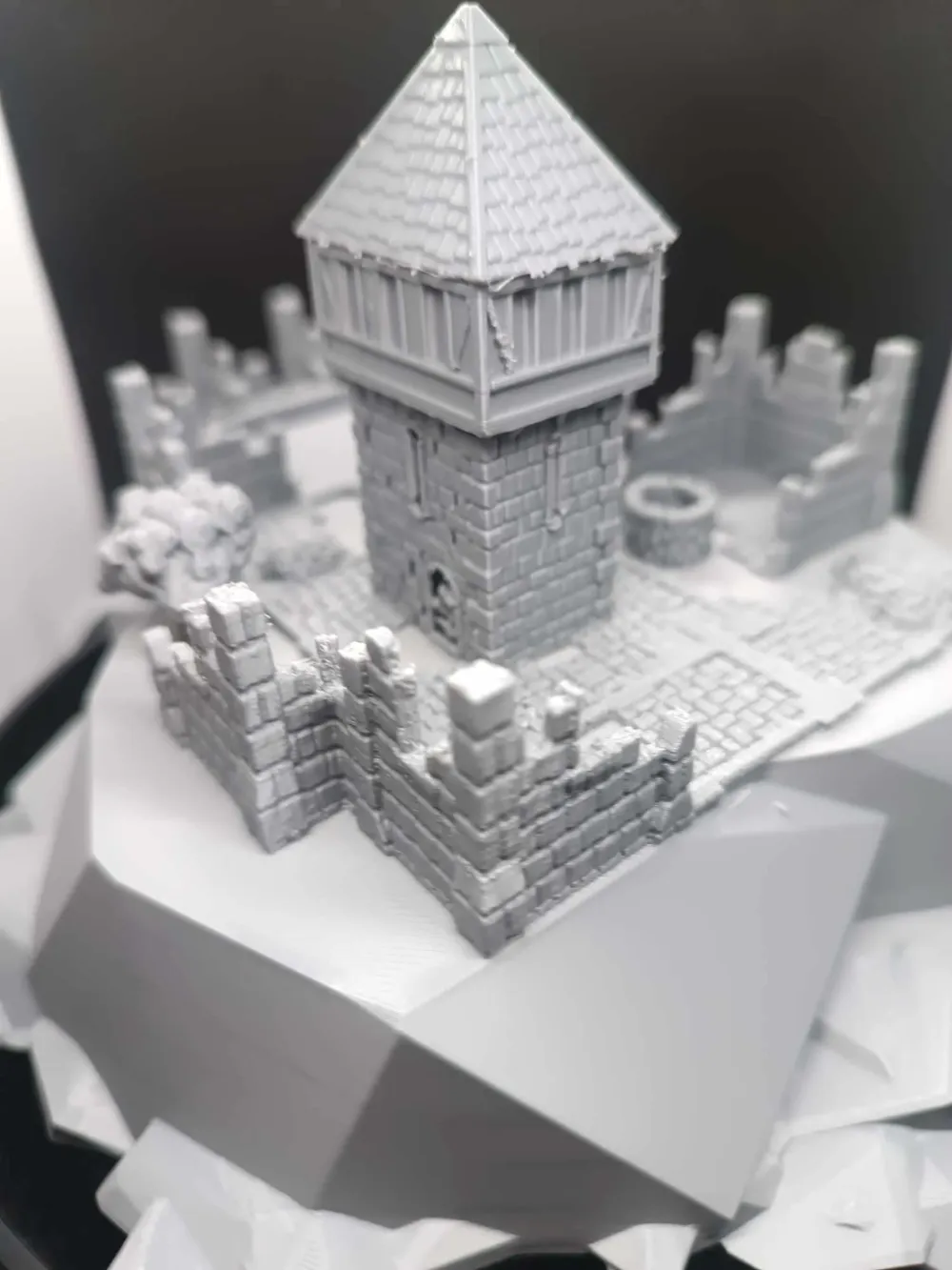 DnD Terrain Abandoned Castle by drakeforge3d MakerWorld: Download Free 3D Models