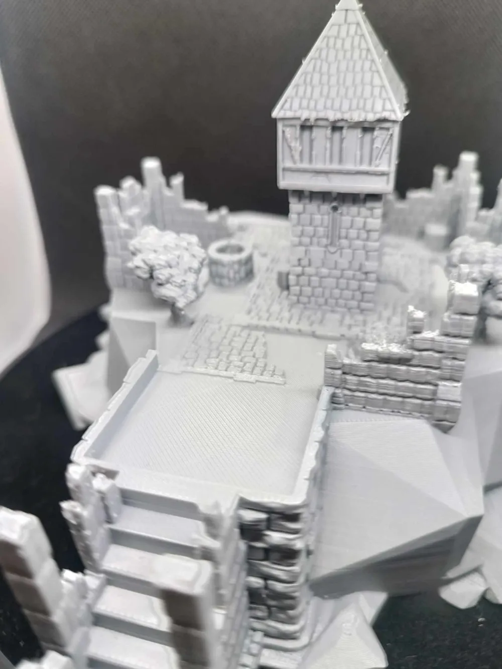 DnD Terrain Abandoned Castle by drakeforge3d MakerWorld: Download Free ...