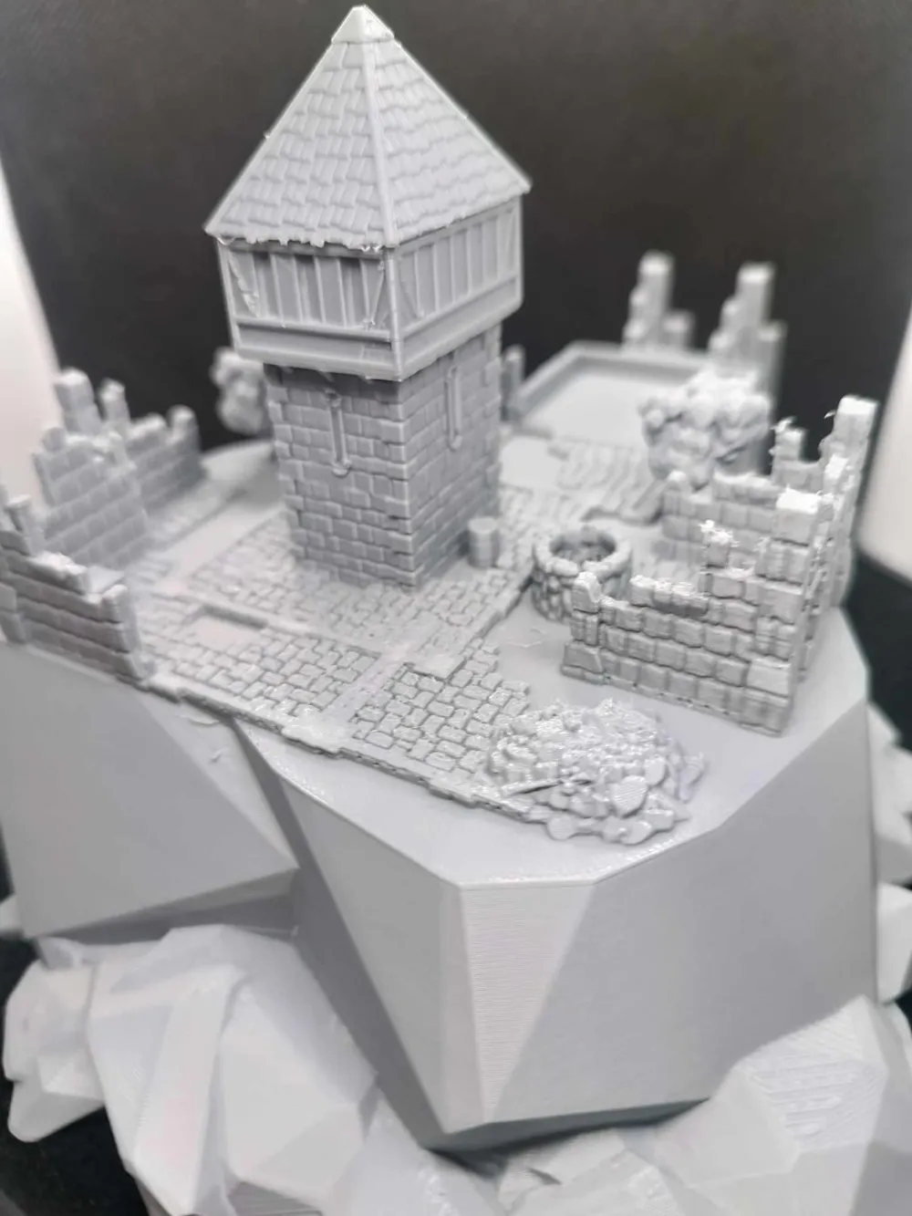 DnD Terrain Abandoned Castle by drakeforge3d MakerWorld: Download Free 3D Models