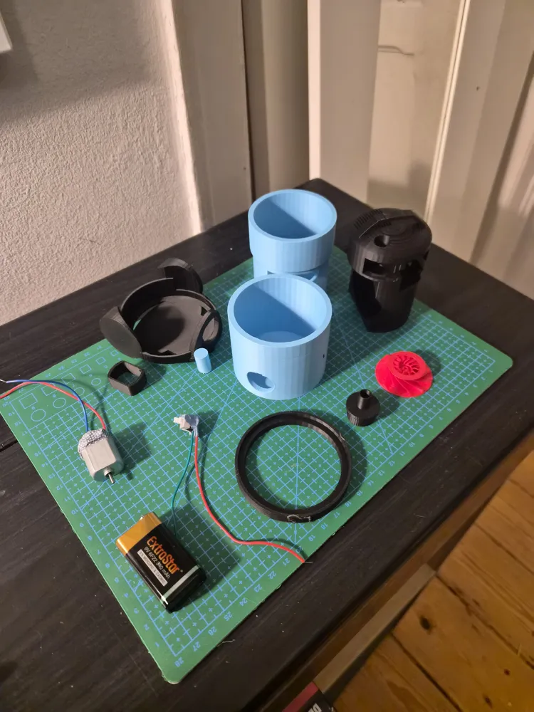 Schreibtisch-Industriesauger - Maker's Beginner Kit – Kostenloses 3D ...