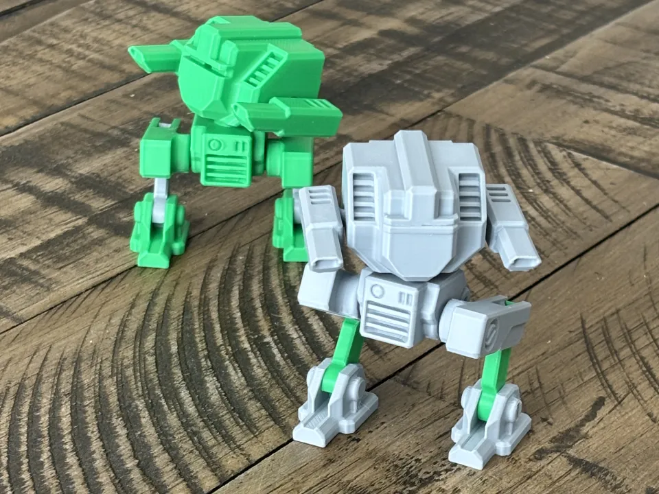 HAB-001 Heavy Assault Bot Sentry Mech Kit by NeonLabs - MakerWorld