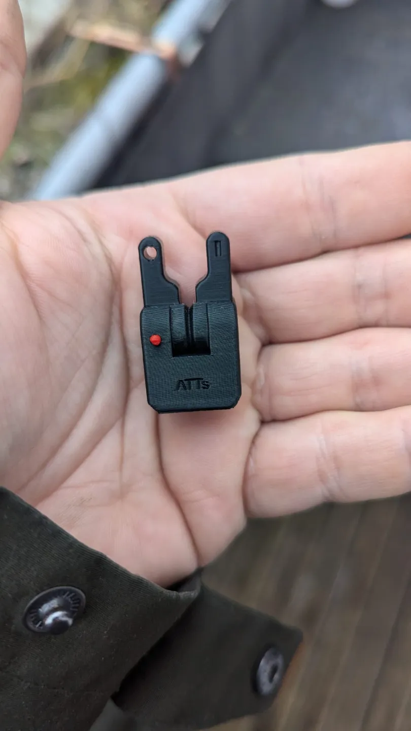 Gardner ATT Bite Alarm Keychain - Free 3D Print Model - MakerWorld