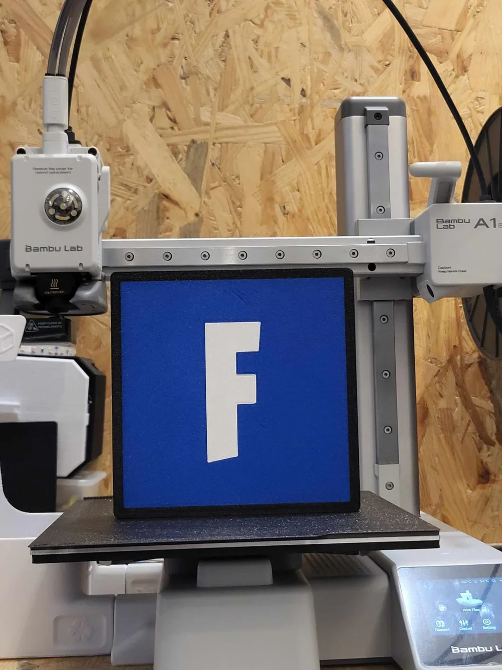 Fortnite Logo lightbox game by DAROOO - MakerWorld