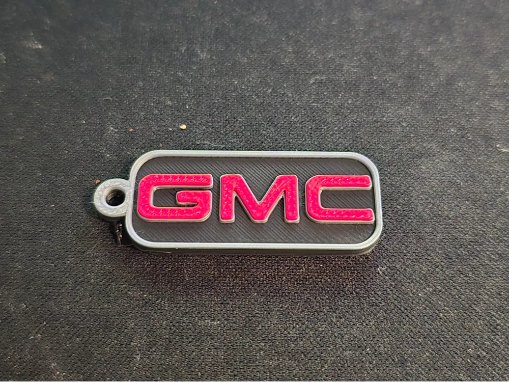 GMC Logo Keychain by Mandrake89 - MakerWorld