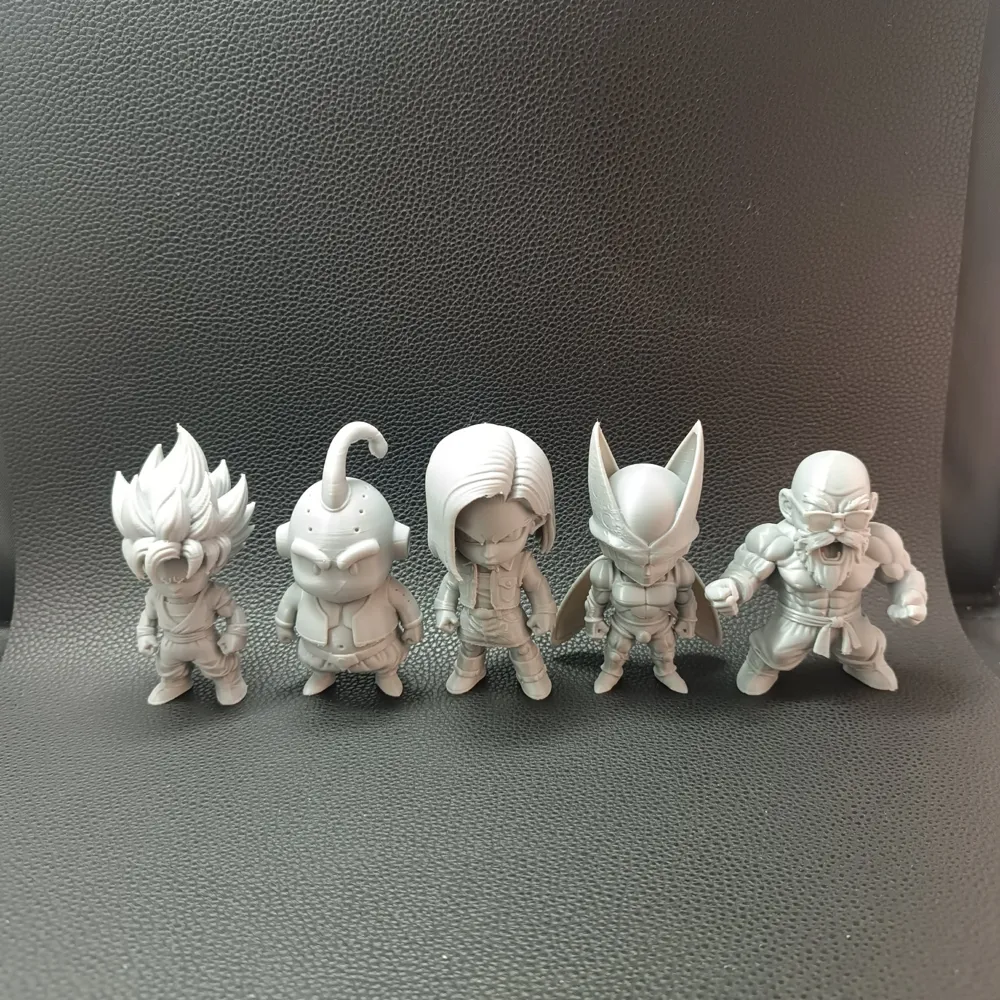 Dragon Ball Chibi Series of 9 characters - Anime - Free 3D Print Model ...