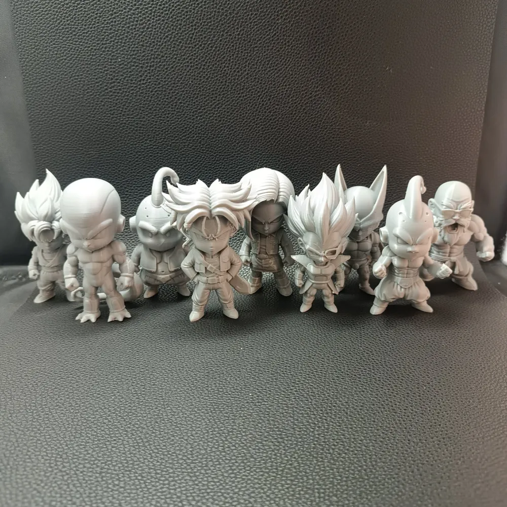 Dragon Ball Chibi Series of 9 characters - Anime - Free 3D Print Model ...