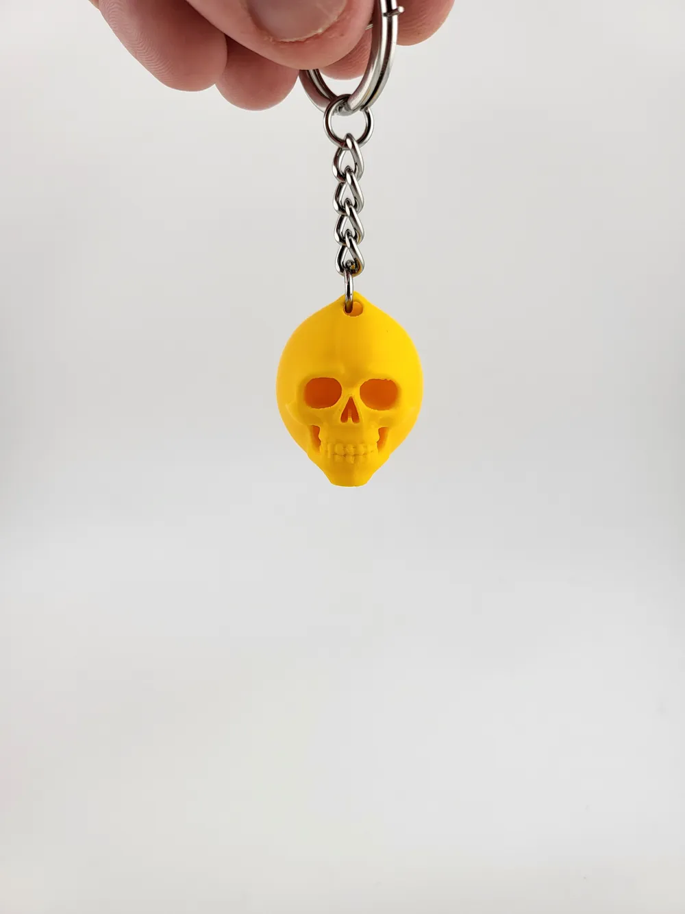 Lemon Skull Keychain Kawaii Cute Fruit Skull by Mad power MakerWorld ...