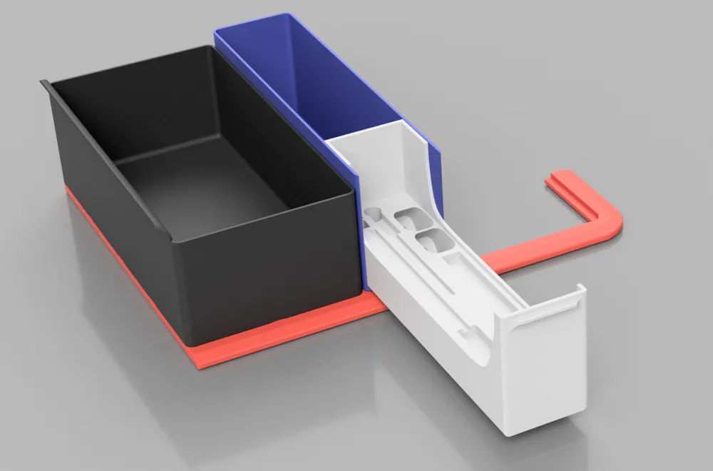 A1Mini Gridfinity Station - Poop Bin & Tool box by A-arron MakerWorld ...