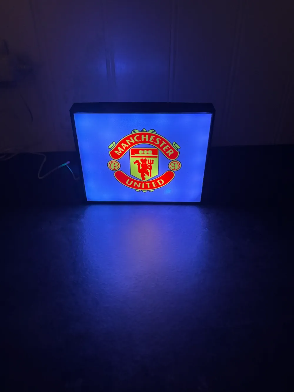 Manchester United Lightbox by KogKbo - MakerWorld