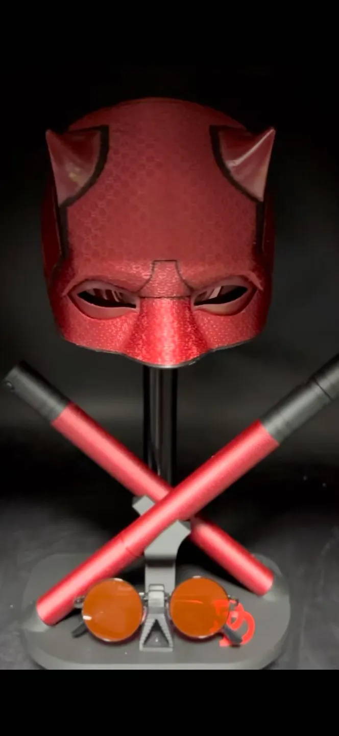 Daredevil Stand V2 - Free 3D Print Model - MakerWorld