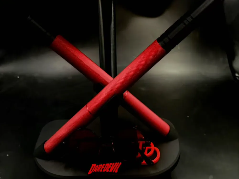 Daredevil Stand V2 - Free 3D Print Model - MakerWorld