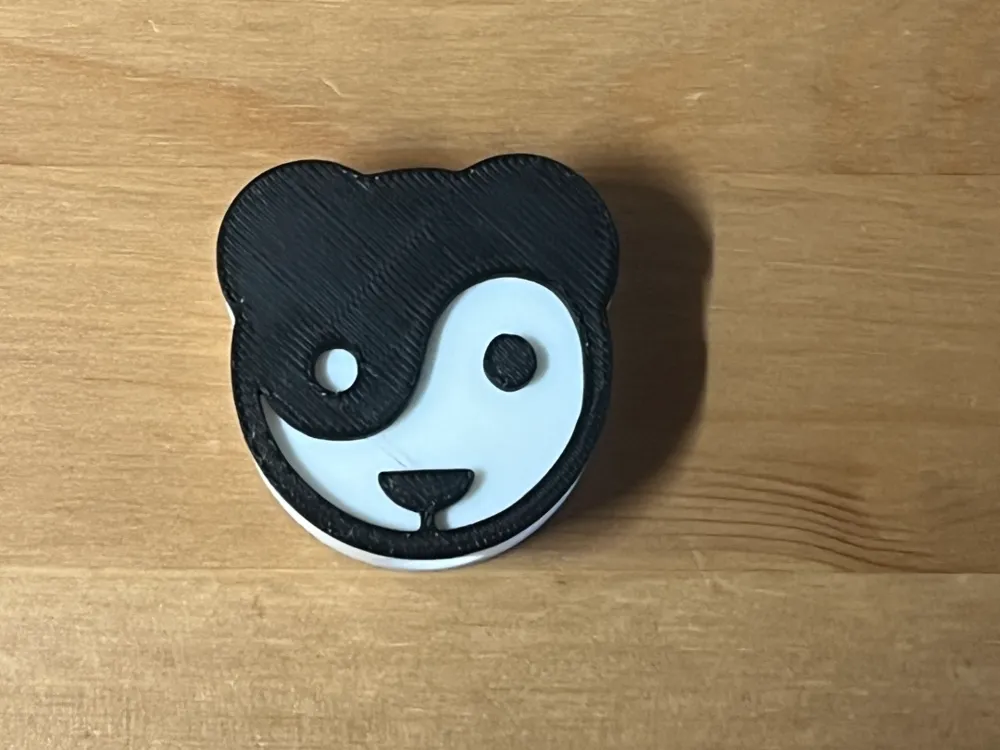 panda Stanley straw topper by Morganja MakerWorld: Download Free 3D Models