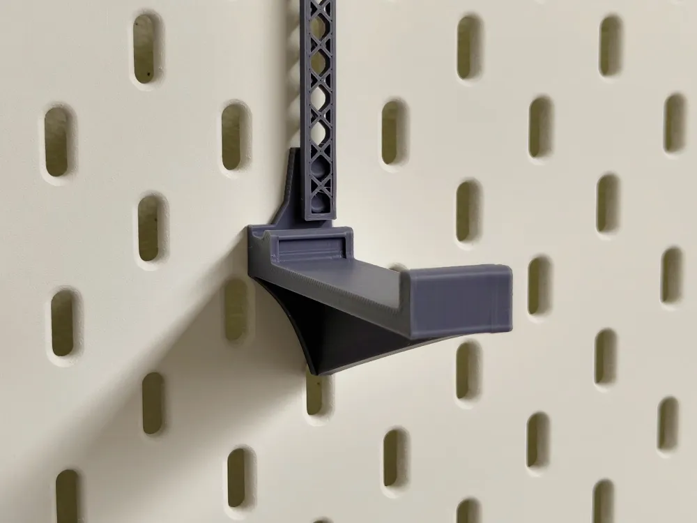 IKEA SKADIS Brick Train Track Mount - Free 3D Print Model - MakerWorld