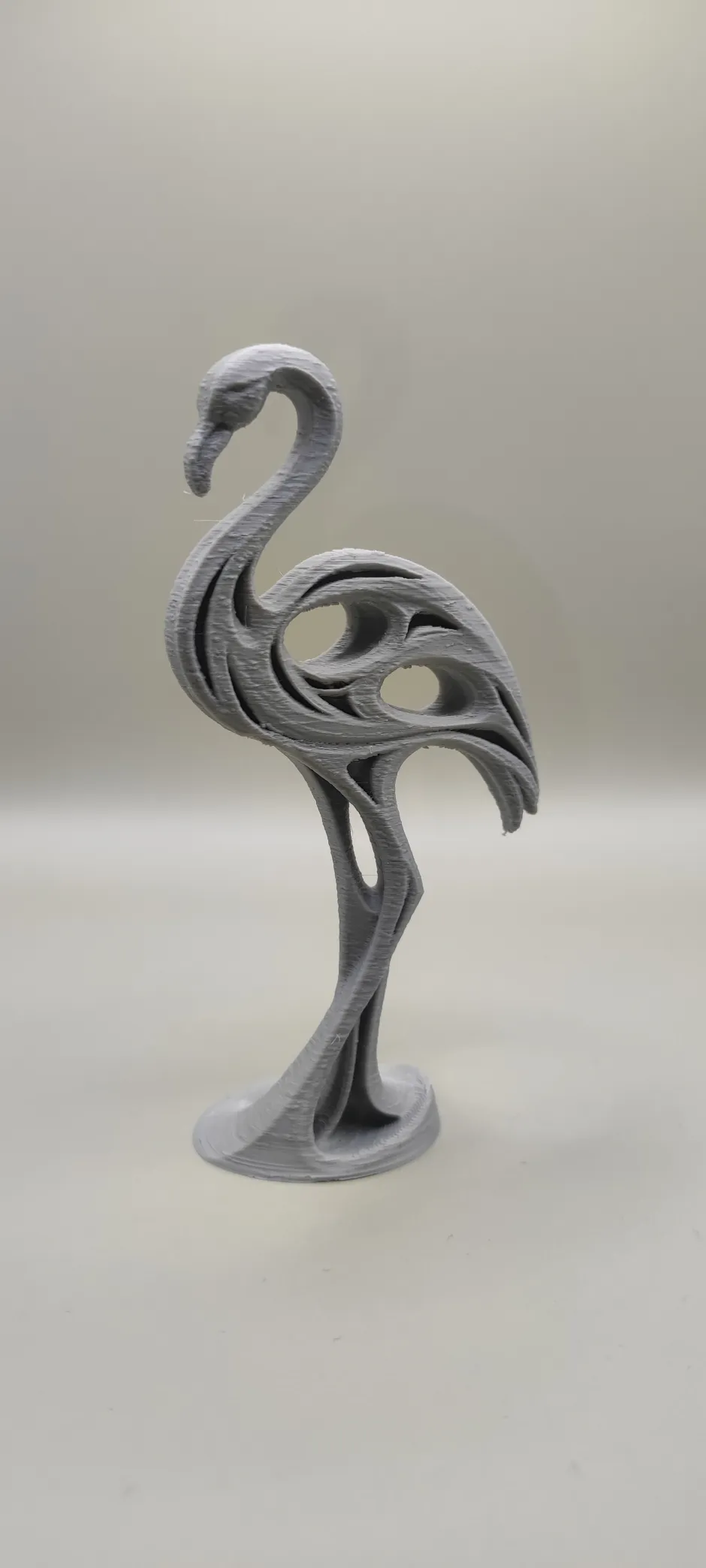 Flamingo Abstract designer sculpture - Free 3D Print Model - MakerWorld