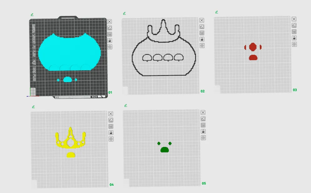Terraria King Slime Keychain - Free 3D Print Model - MakerWorld