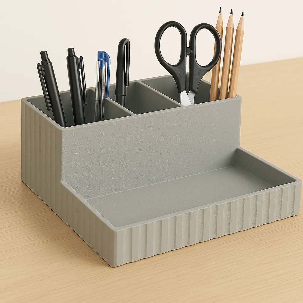 Large Minimalist Office Organizer – Desk Storage by Gjörk MakerWorld ...