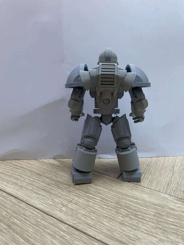 void warrior in MKI Sisyphus power armor by OB3D MakerWorld: Download Free 3D Models
