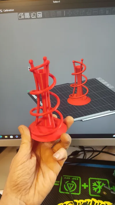 Spiral Trophy by Michele MM3D - MakerWorld