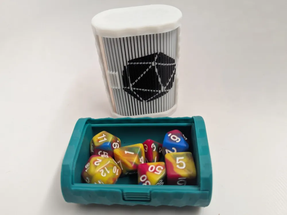 Simple dice box - Free 3D Print Model - MakerWorld