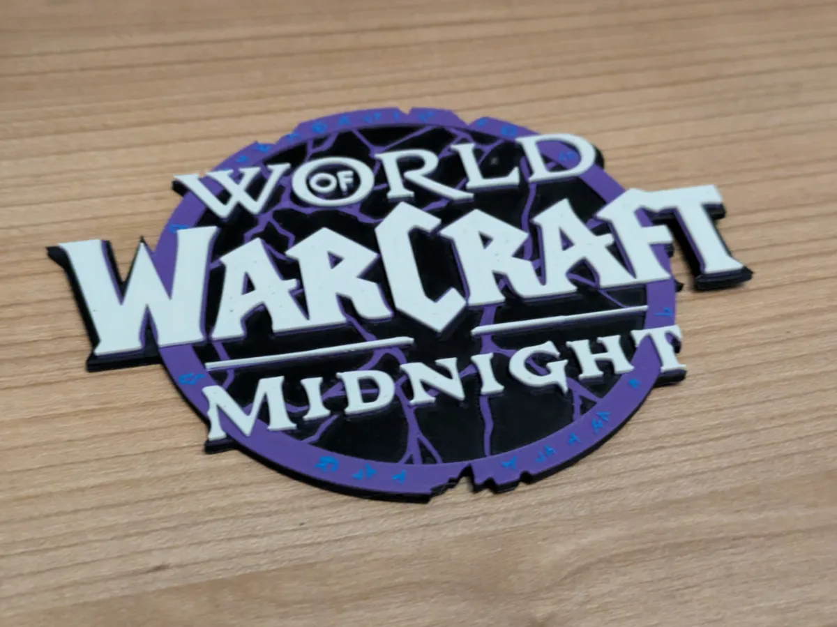 World of Warcraft Midnight coaster - Free 3D Print Model - MakerWorld