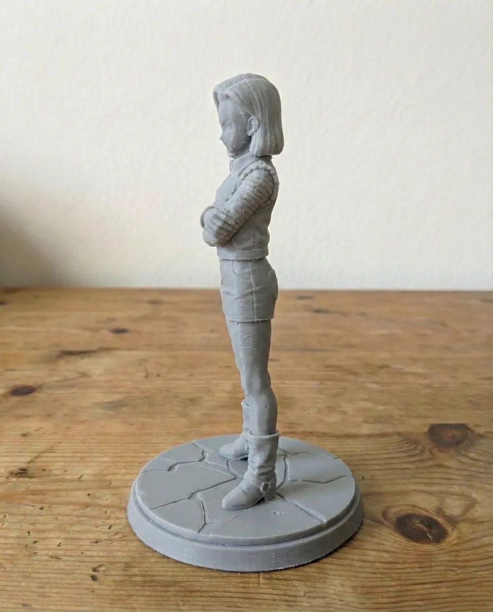 Android 18 ( Dragon Ball ) - Free 3D Print Model - MakerWorld