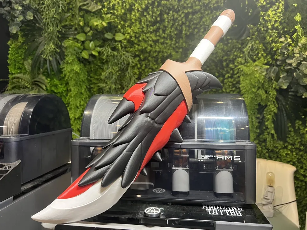 Rathalos Great Sword One-handed ver Monster Hunter - Free 3D Print ...