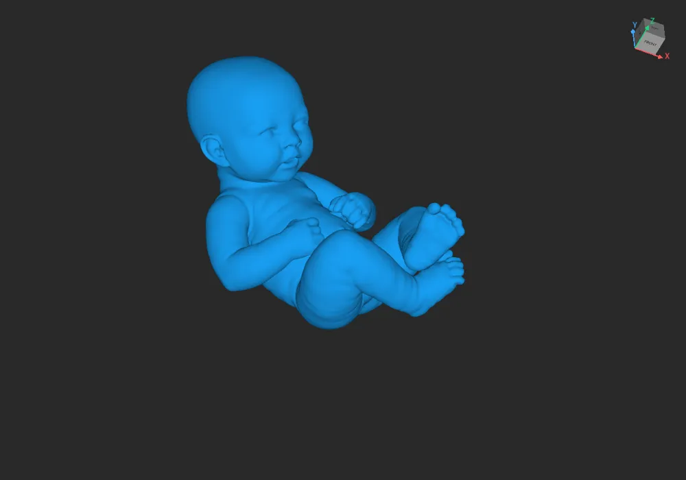 Realistic Baby Doll - Free 3D Print Model - MakerWorld