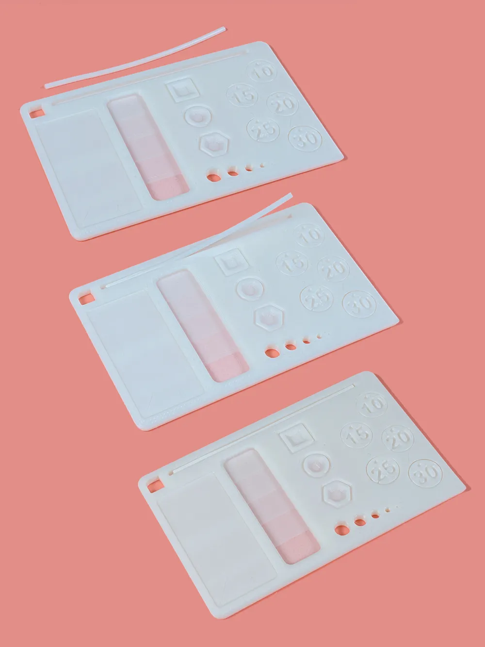 Ultimate Colour Swatch | built in Filament Tests - Free 3D Print Model ...