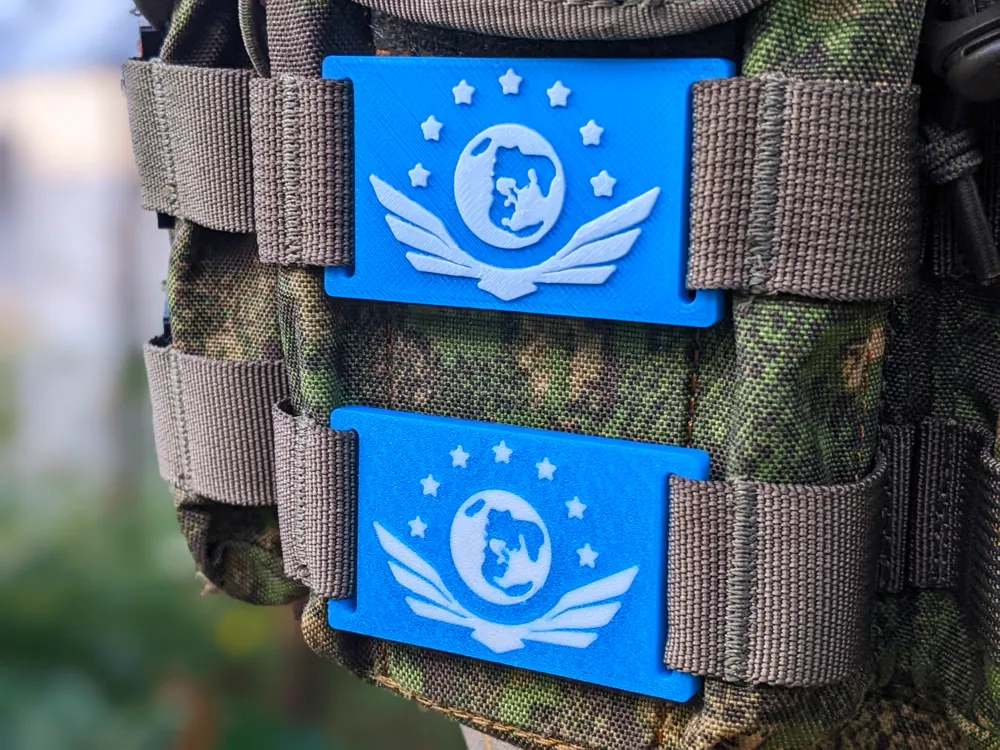 Helldivers SEAF MOLLE Patch by Ghostcze MakerWorld: Download Free 3D Models