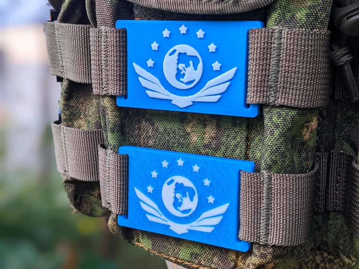Patch MOLLE SEAF Helldivers par GhostPrints3D MakerWorld : Téléchargez ...