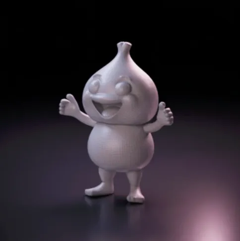 Garlic Smiley Buddy by Panos - MakerWorld