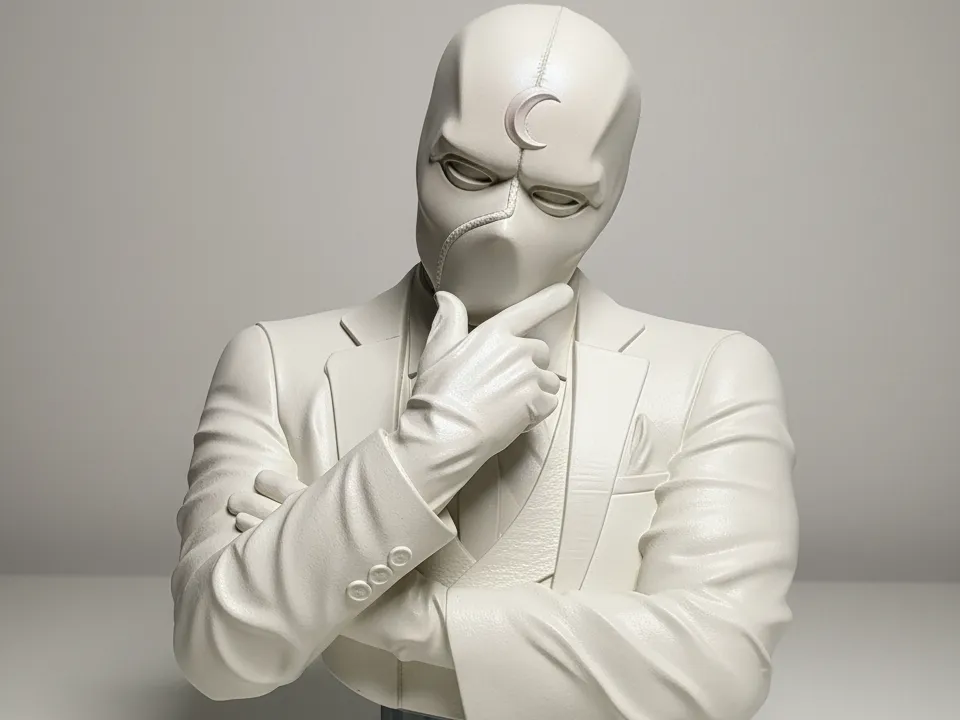 Mr. Knight Suit Bust - Free 3D Print Model - MakerWorld