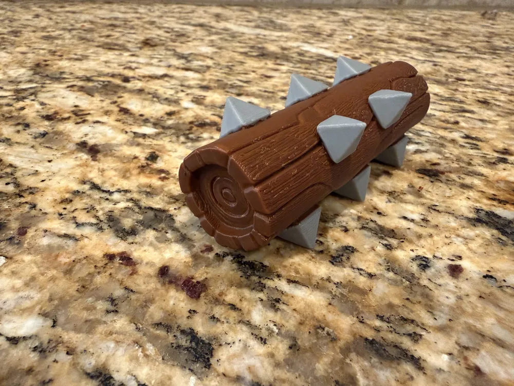 Clash Royale Log - Free 3D Print Model - MakerWorld