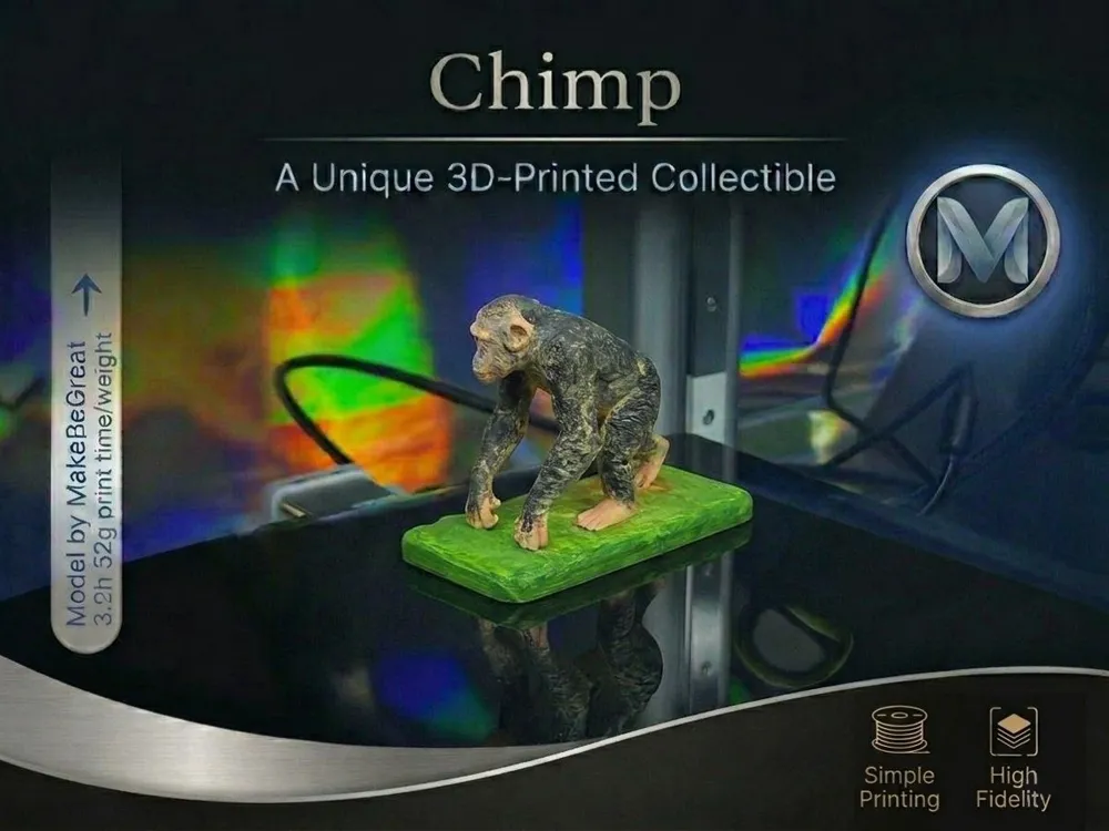 Chimp - Free 3D Print Model - MakerWorld