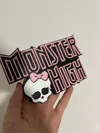 MONSTER HIGH LOGO by 3DFarmer - MakerWorld